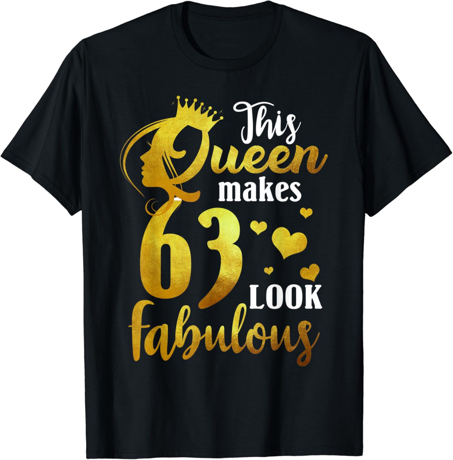 Amazon This Queen Makes 63 Look Fabulous 63rd Birthday T Shirt T amazon-this-queen-makes-63-look-fabulous-63rd-birthday-t-shirt-t
